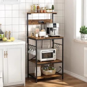 Kitchen Rack With Built-in Power Outlet | Recipes Master